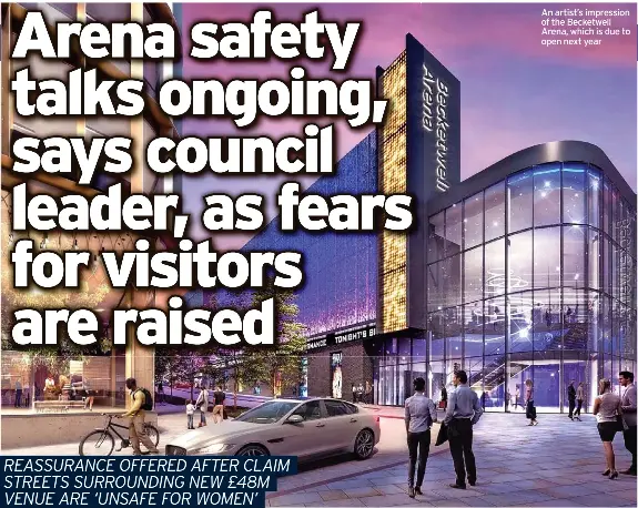 Arena safety talks ongoing, says council leader, as fears for visitors are raised - PressReader