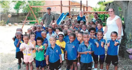 Play area upgrade for community creche - PressReader