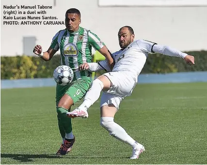 Title challenger­s held to a draw, Għajnsiele­m win - PressReader