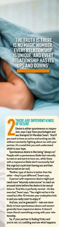 5 THINGS SEX THERAPISTS WANT COUPLES TO KNOW - PressReader