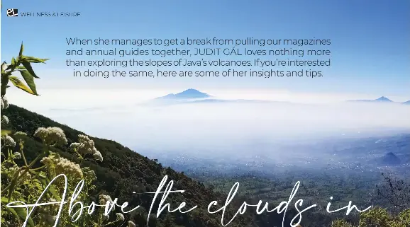 Above the clouds in Indonesia - PressReader