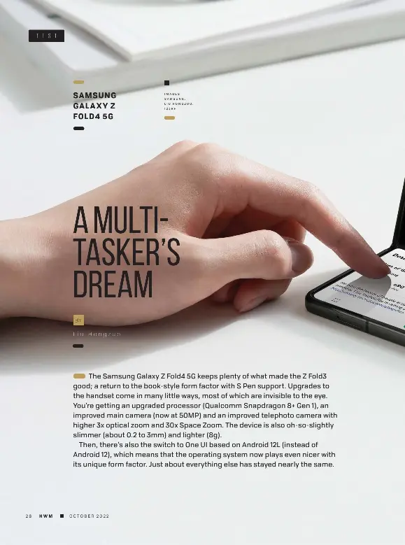 A Multitaske­r’s dream - PressReader