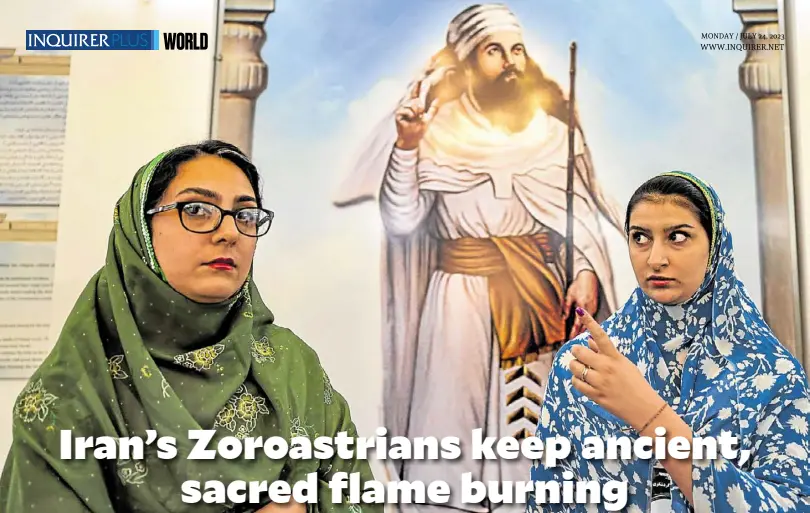 Iran’s Zoroastria­ns keep ancient, sacred flame burning - PressReader