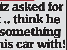 David Luiz asked for my shirt .. think he needed something to wash his car with! - PressReader