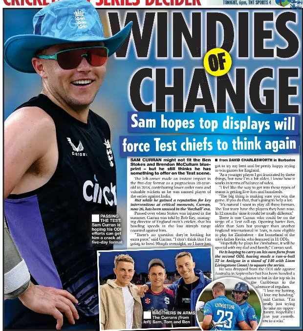 WINDIES OF CHANGE - PressReader