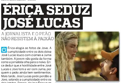 ÉRICA SEDUZ JOSÉ LUCAS - PressReader