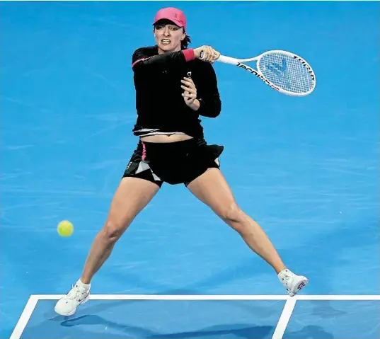 Rybakina, Swiatek power into Qatar Open semifinals, Osaka falls ...