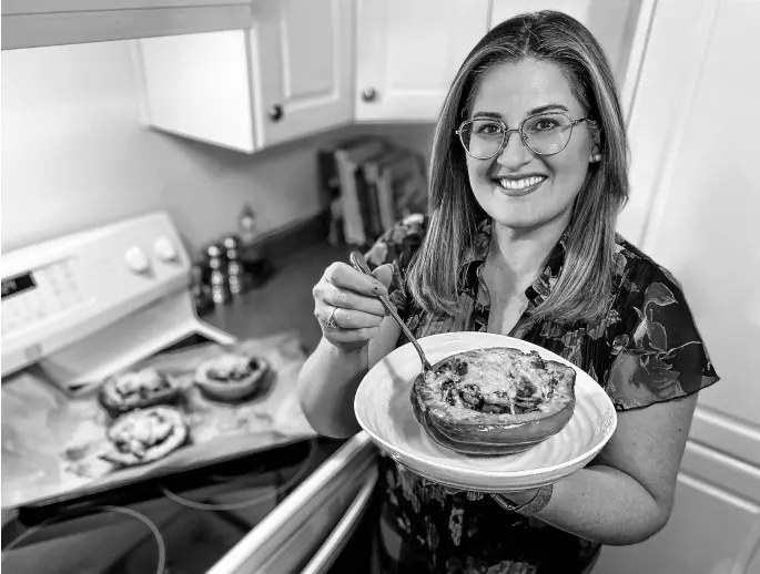Stuffed acorn squash is simple enough for a weeknight dinner STUFFING THE SQUASH - PressReader