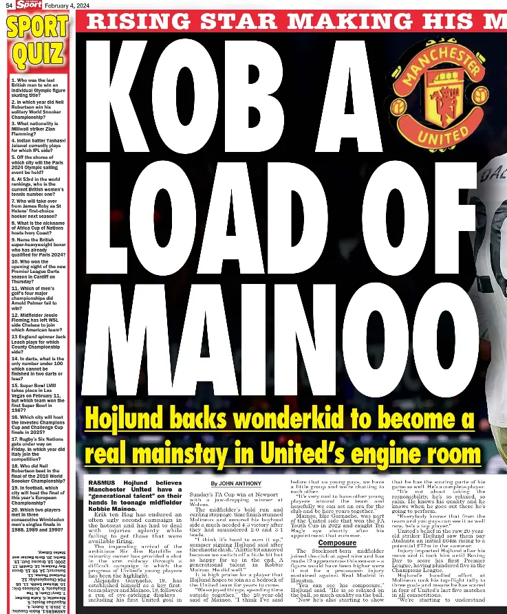 KOB A LOAD OF MAINOO - PressReader