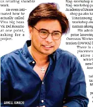 Arnell Ignacio wants to stage a showbiz comeback - PressReader