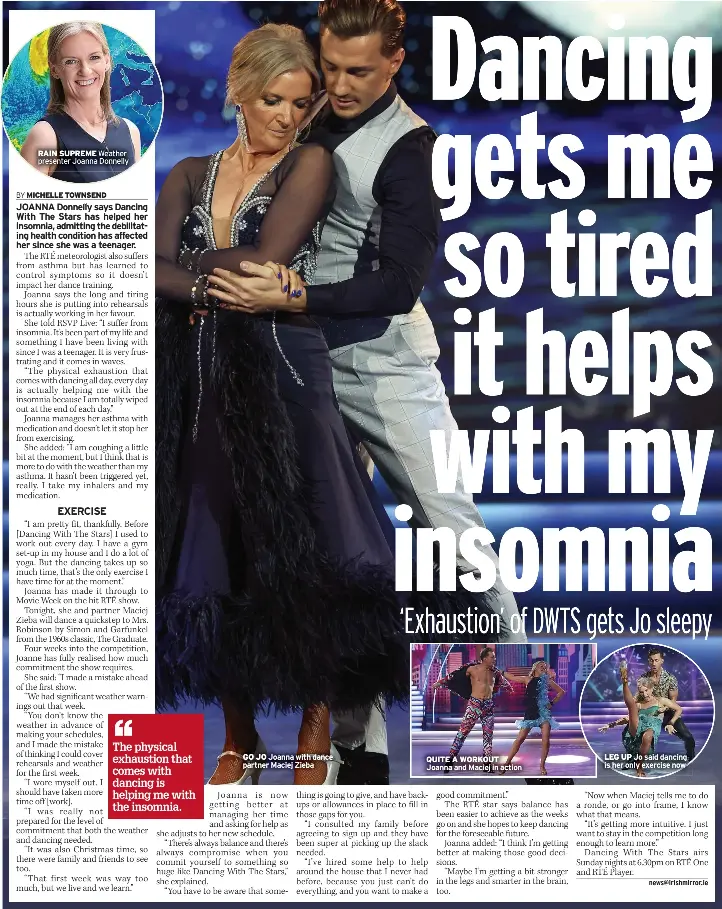 Dancing gets me so tired it helps with my insomnia - PressReader