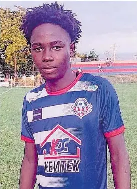 Portmore United’s Howard dedicates goal to son - PressReader
