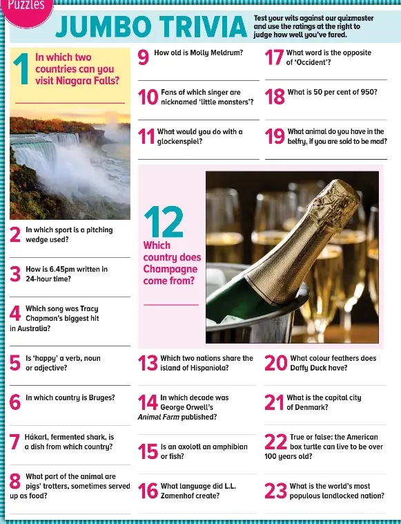 JUMBO TRIVIA - PressReader