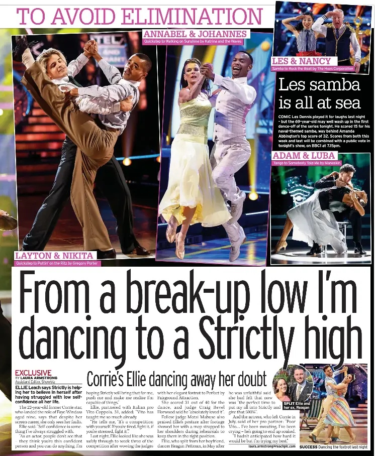 From a break-up low I’m dancing to a Strictly high - PressReader