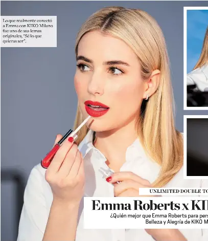 Emma Roberts x KIKO Milano - PressReader