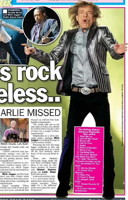 Stones rock of ageless.. - PressReader