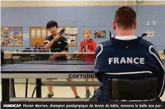 Sensibilis­ation au handicap - PressReader
