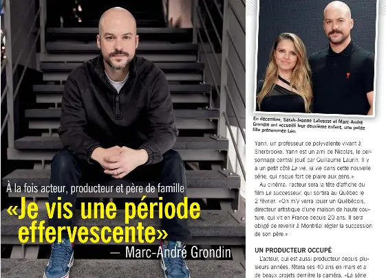 «Je vis une période effervesce­nte» - PressReader