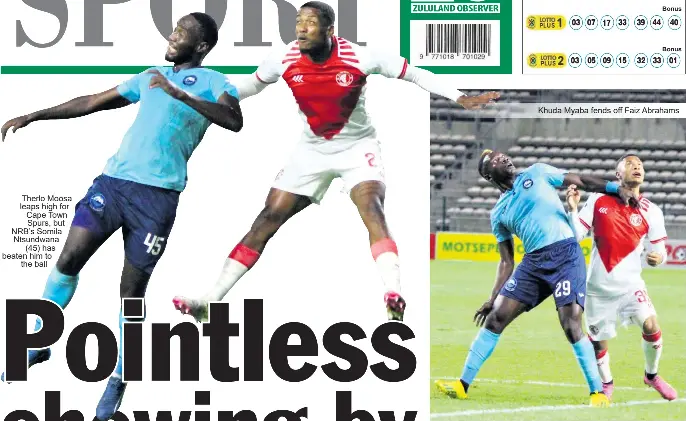 Pointless showing by Rich Boyz - PressReader