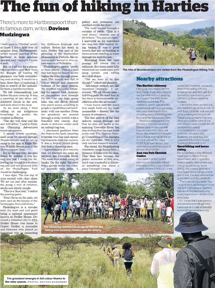 The fun of hiking in Harties - PressReader