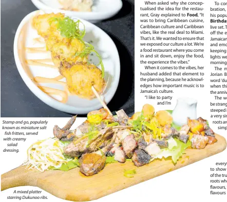 Dukunoo Jamaican Kitchen marks fifth anniversar­y in Miami - PressReader