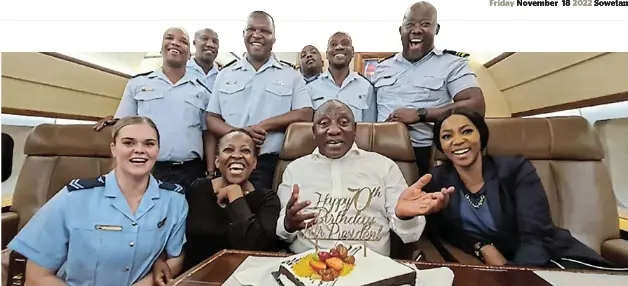 Cyril’s 70th birthday celebratio­ns - PressReader