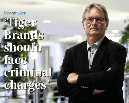 ‘Tiger Brands should face criminal charges’ - PressReader