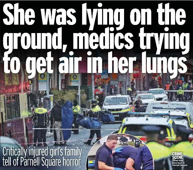 She was lying on the ground, medics trying to get air in her lungs - PressReader