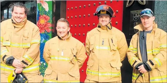 Local firemen scale the Sky Tower - PressReader