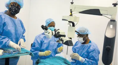 Restoring vision for the needy - PressReader