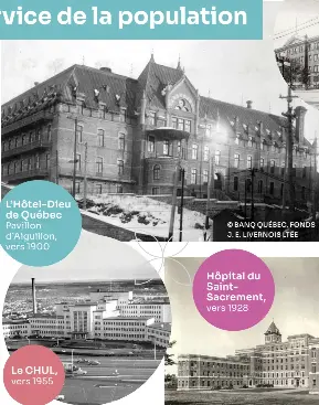 Le CHU de Québec-université Laval : près de 400 ans au service de la ...