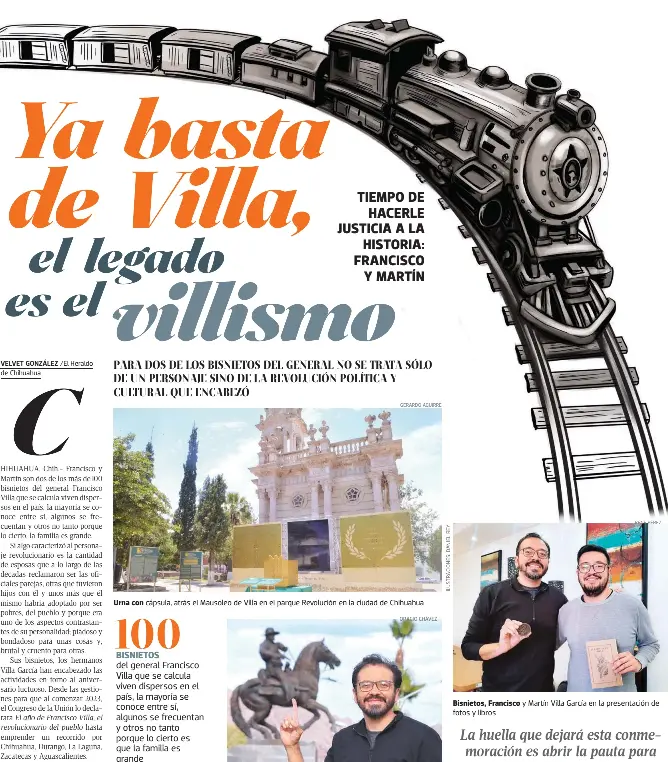 Ya basta de Villa, el legado es el villismo - PressReader