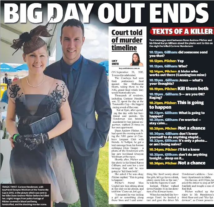 BIG DAY OUT ENDS Court told of murder timeline - PressReader