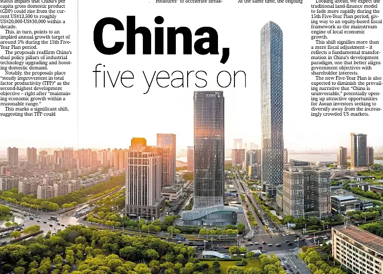 China, five years on - PressReader