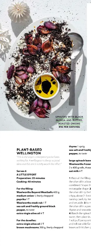 PLANT-BASED WELLINGTON - PressReader