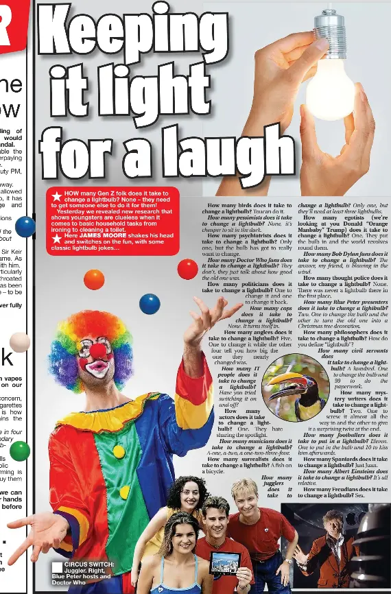 Keeping it light for a laugh - PressReader