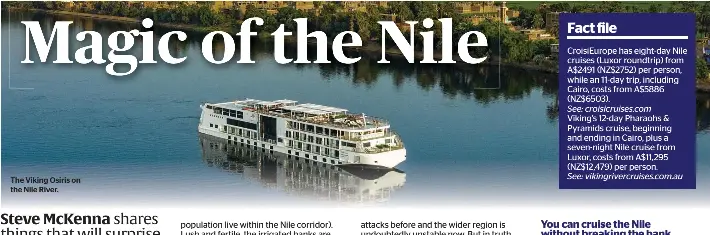 Magic of the Nile - PressReader