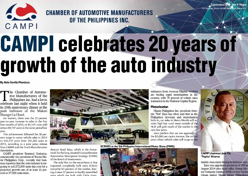 CAMPI celebrates 20 years of growth of the auto industry - PressReader