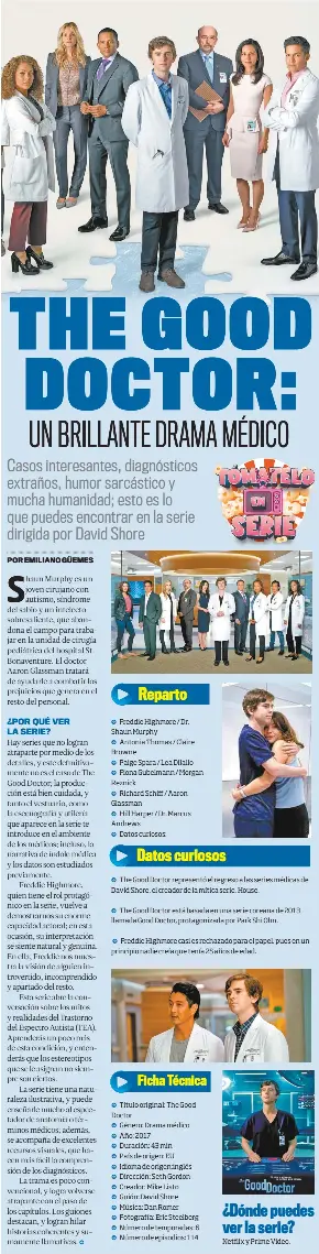 THE GOOD DOCTOR: UN BRILLANTE DRAMA MÉDICO - PressReader