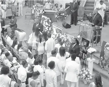 Dexter Rentz Jr. honored during an emotional funeral - PressReader