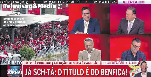 CMTV faz história em dia do título - PressReader