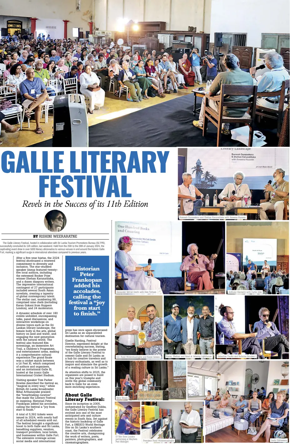 GALLE LITERARY FESTIVAL - PressReader