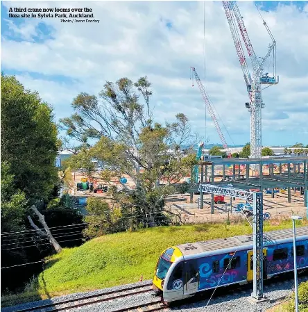 Steel framing rises for NZ’s first Ikea store - PressReader