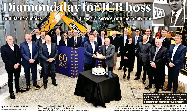 Diamond day for JCB boss - PressReader