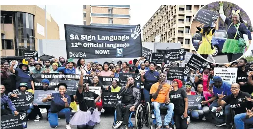 Deaf SA members share their struggles - PressReader