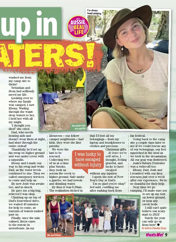 I woke up in FLOOD WATERS! - PressReader