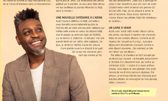 «C’EST UNE BELLE OCCASION DE PARTAGER MA PASSION» - PressReader