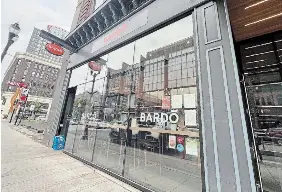 Bardo to close James Street North location - PressReader