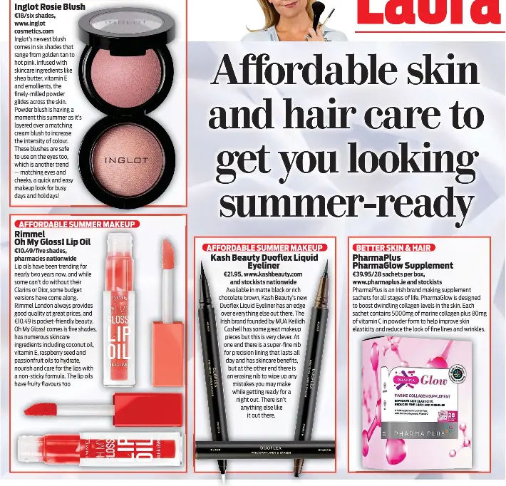 Affordable skin and hair care to get you looking summer-ready - PressReader