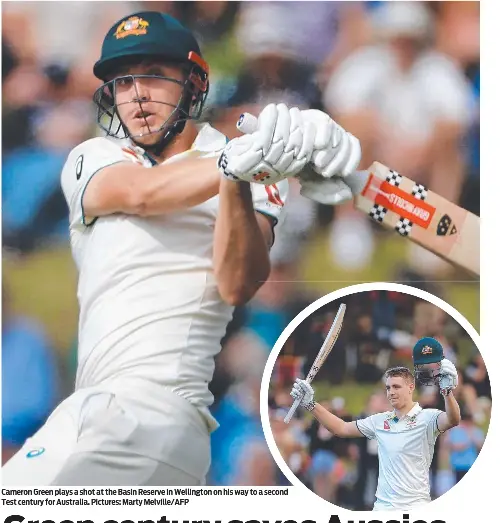 Green century saves Aussies - PressReader